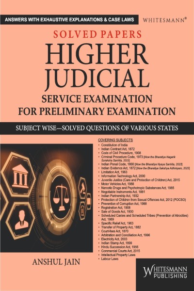 Solved Paper Higher Judicial Service Examination For Preliminary ...